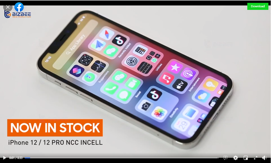 iPhone 12/12 Pro NCC INCELL Screen in Stock Now!